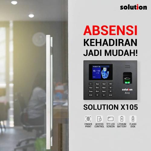 Jual Solution X105 - Mesin Absensi dan Access Door - Jakarta Utara ...