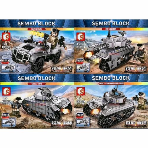 Jual Sembo Block Iron Blood Heavy Equipment 105321 - 105328 (8 in 1 ...