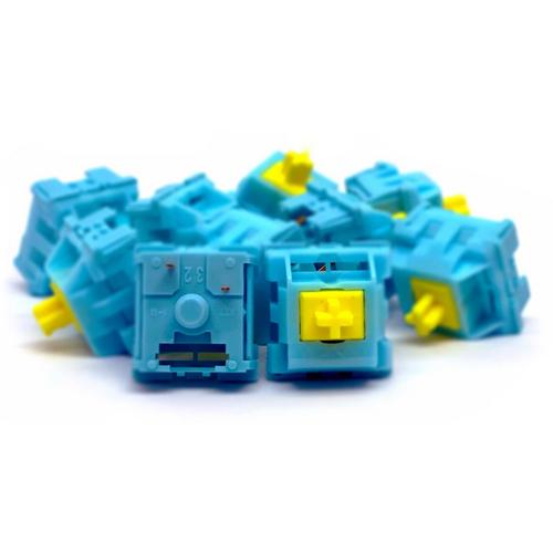 Jual [LUBED] KTT Sea Salt Lemon Switch (Linear - Plate Mount) - Kab ...