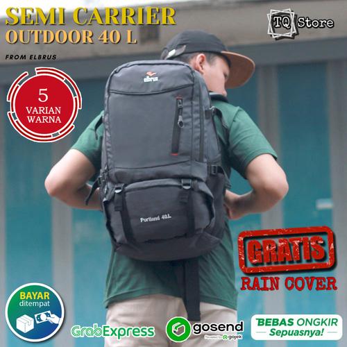 Promo Tas Semi Carrier Gunung 40 Liter Elbrus Ransel Camping Hiking ...