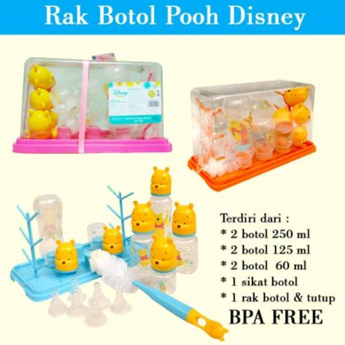 Jual paket rak botol susu disney gift set - Merah Muda - Kota Tangerang ...