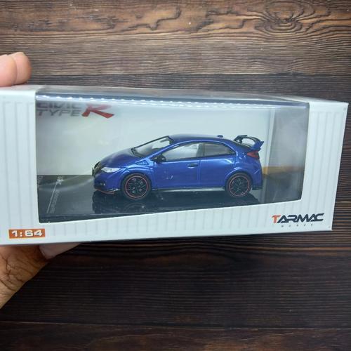 Jual TARMAC HONDA CIVIC TYPE R BIRU BAN KARET WITH AKRILIK BOX LIMITED ...