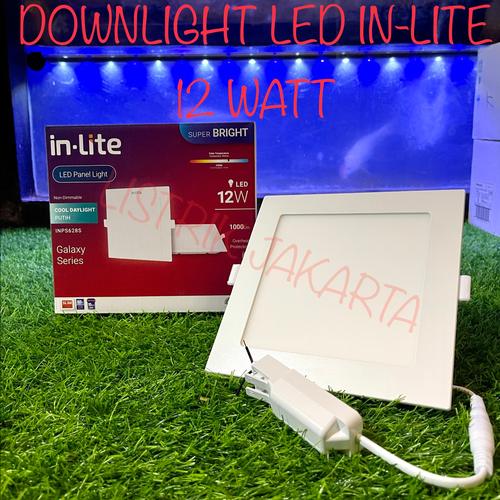 Jual LAMPU DOWNLIGHT LED INLITE 12 WATT 12W 12WATT 12 W KOTAK INPS628S ...