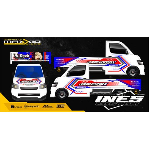 Jual stiker decal grandmax pickup racing - Kab. Jombang - Ines custom ...
