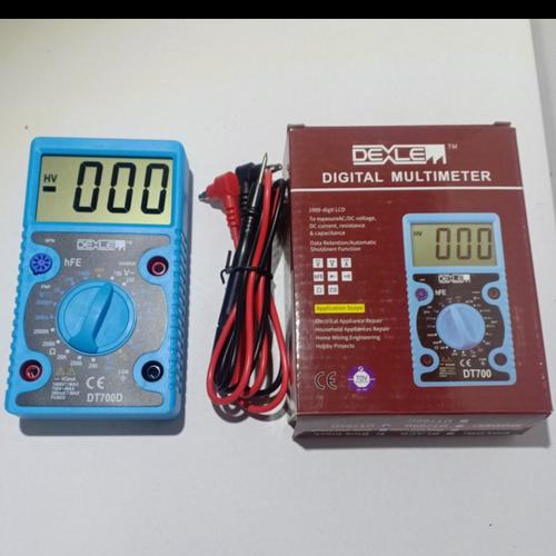 Jual Digital Multimeter Avo Meter Digital Multitester Pocket DT700D ...