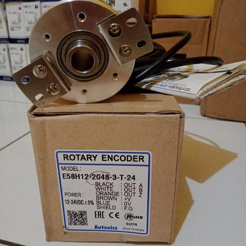 Jual rotary encoder autonic E58H12-2048-3-T-24 12-24VDC - Kota Bandung ...