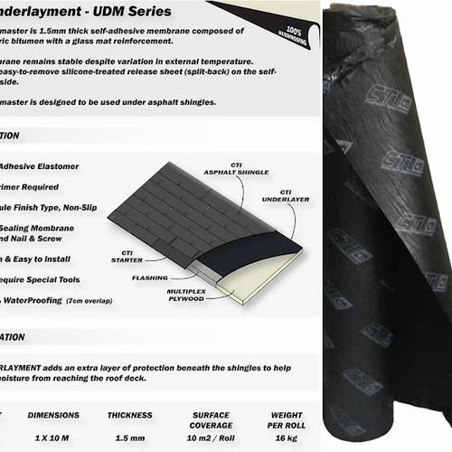 Jual underlayer atap bitumen full lem - layer20mx1m - Kota Tangerang ...