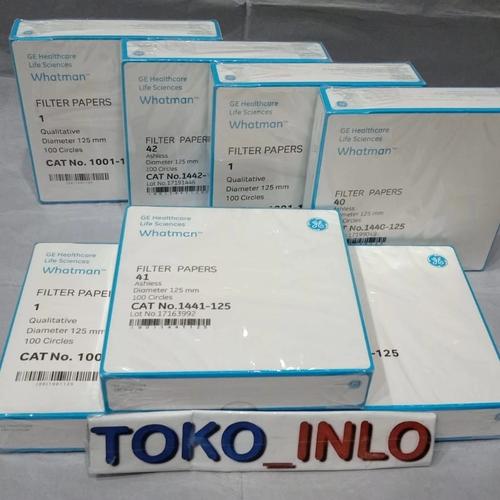 Jual Kertas Saring Whatman No. 1 Diameter 125 mm Ecer / Kertas Saring ...