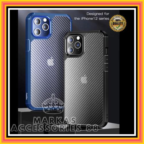 Jual IPHONE 12 PRO MAX 6.7 TOTU ARMOR CARBON ORIGINAL SOFT CASE ...