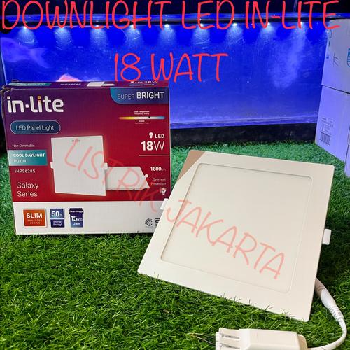 Jual LAMPU DOWNLIGHT LED INLITE 18 WATT 18W 18WATT 18 W KOTAK INPS628S ...