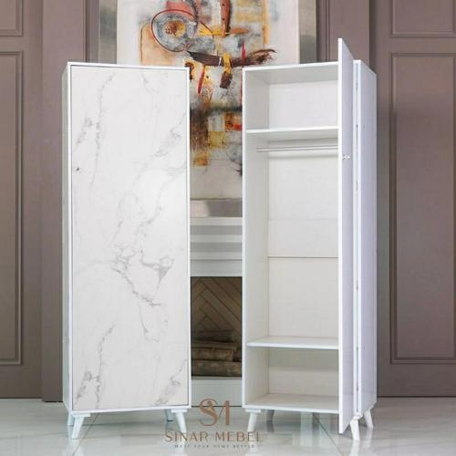 Jual Lemari Minimalis 1 Pintu / Lemari Pakaian Mini - Marbel - Jakarta ...