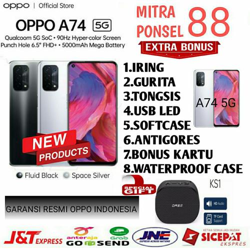 Jual OPPO A74 5G RAM 6/128 GB GARANSI RESMI OPPO INDONESIA - demo tanpa dus - Jakarta Barat ...