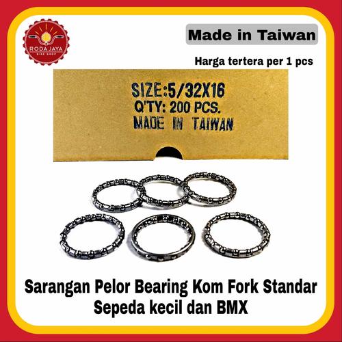 Jual Sarangan Pelor Bearing Kom Fork Standar /kecil 5/32 x 16 Taiwan ...