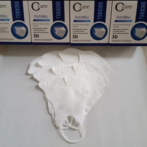 Jual Masker Duckbill C care/ ocare premium mix 10 warna 1box isi 50 pcs ...