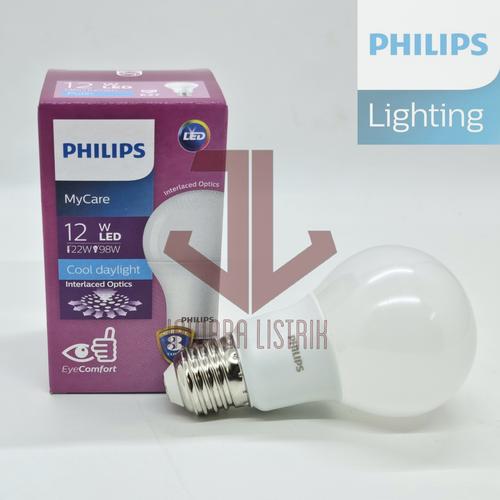 Jual PHILIPS LAMPU LED BULB 12W 12 W WATT PUTIH /KUNING / NATURAL 4000k ...