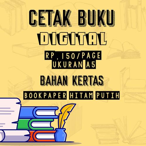 Jual Cetak Novel, Buku, Modul, Tugas Termurah (A5 Bookpaper) - Kab ...