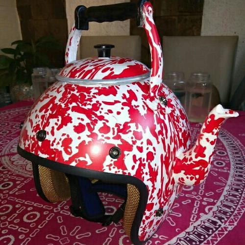 Jual HELM CERET/ HELEM TEKO Jadul The Legend Of Teko Lurik - corak ...