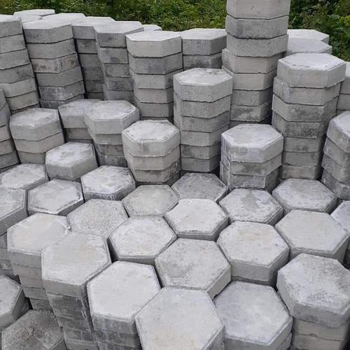 Jual paving block, hexagon, paving hidrolik, lantai, taman, teras ...