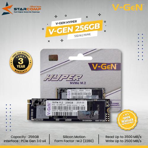 Jual SSD V-Gen NVME M.2 Hyper 256GB - Kab. Sleman - StarComp | Tokopedia