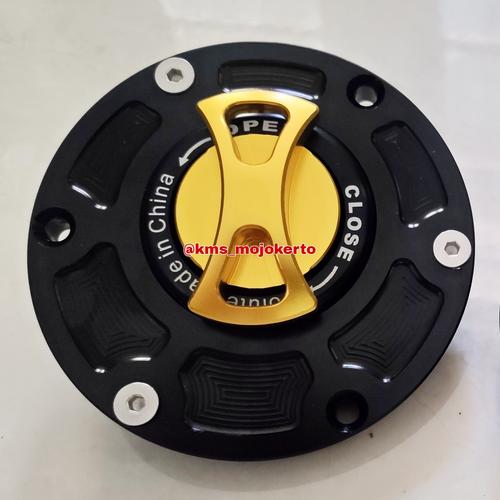 Jual fuel cap tutup tangki ninja 250FI 250 FI Z250 - Kuning - Kota ...