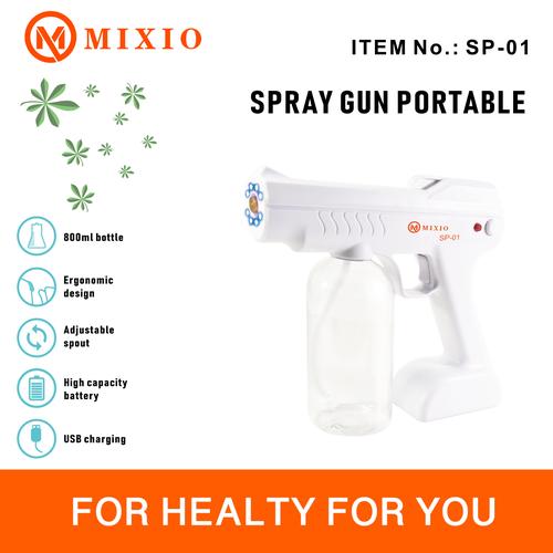Promo MIXIO SP-01 Nano Spray Gun Disinfectant Wireless 800 ml - Jakarta ...