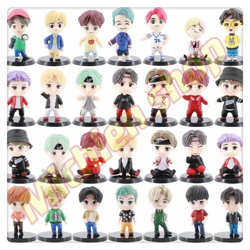 Jual KPOP Star Group Bt21 Mainan Action Figure 7 Model 7 Buah Terbaru ...