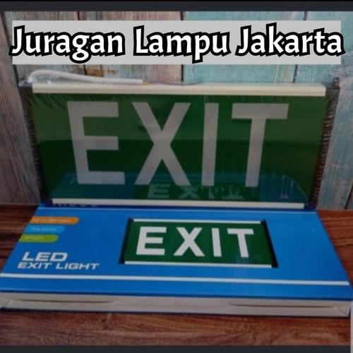 Jual Lampu emergency exit lampu exit petunjuk exit - Jakarta Pusat ...