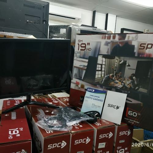 Jual monitor cctv SPC 19 inc LED HD - Kota Tangerang - Graha Secure ...