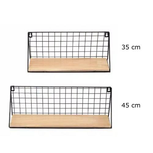 Jual Rak dinding kayu minimalis ambalan dekorasi kamar aesthetic ...