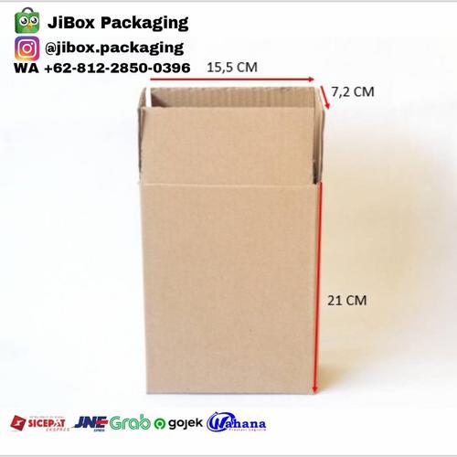 Jual Karton Box Packaging Polos Ukuran. 15,5 x 7 x 21 cm - Kota ...