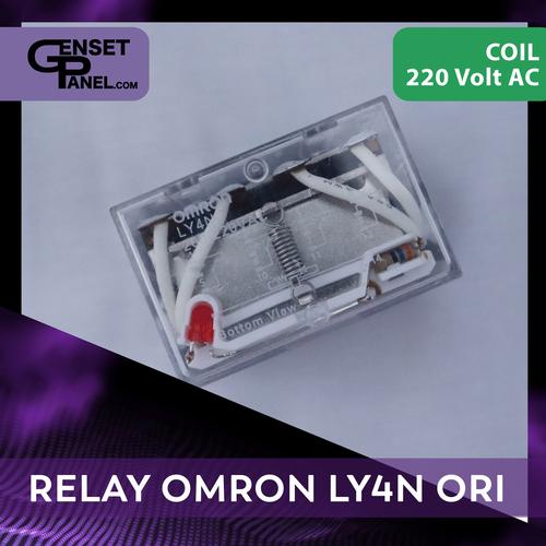 Jual RELAY OMRON LY4N ORIGINAL COIL 220 VOLT AC - Kota Surabaya - GP ...