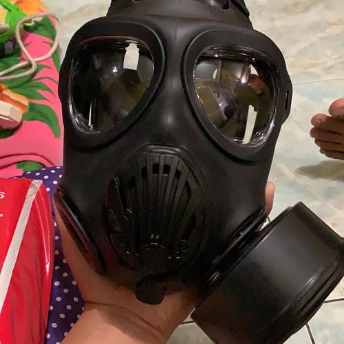 Jual k3 gas mask sancheong full face safety + filter canister paling ...