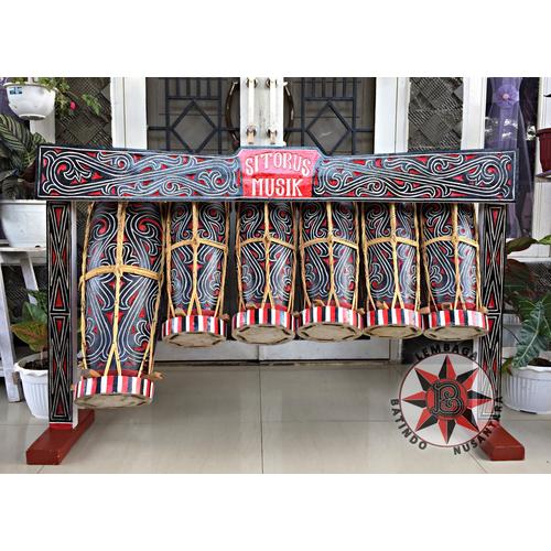Jual Taganing/Gondang Batak Gorga (Ornamen Batak) Medium | PREMIUM ...