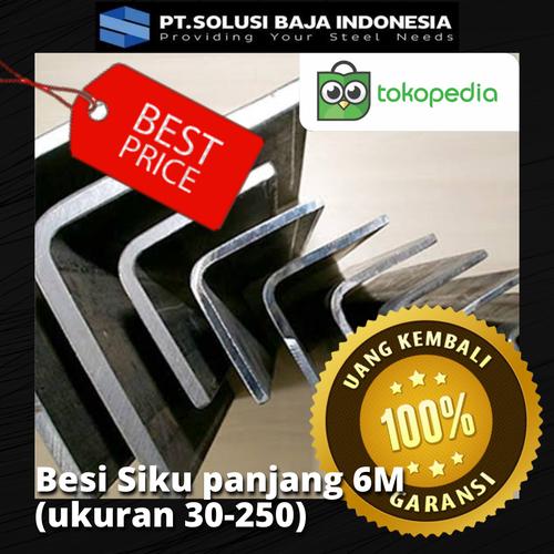 Jual Besi siku 60x60x6mm panjang 6M - Kab. Tangerang - Solusi Baja ID ...
