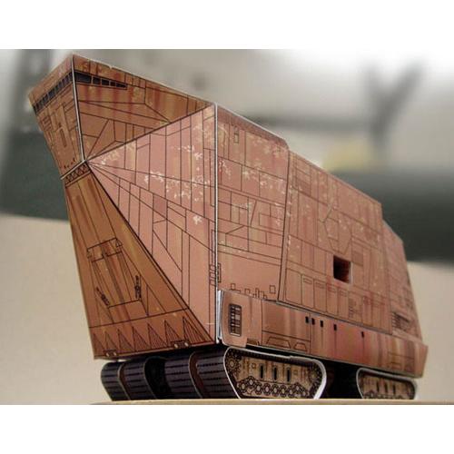 Jual DIY Papercraft Kertas Pola Starwars SandCrawler - Kota Bandung ...