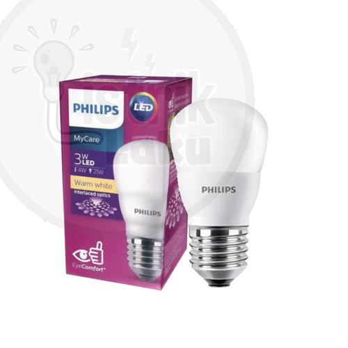 Jual LED Bulb 3W E27 3000K 230V P45 APR KUNING PHILIPS - Kab. Sidoarjo ...