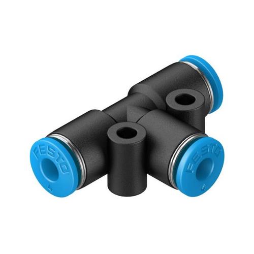Jual FESTO PUSH IN T-CONNECTOR ( QST FITTING TEE ) – 6 QST 6 / QST-6 ...