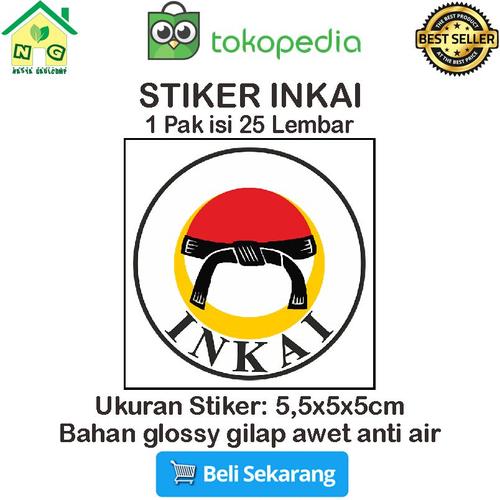 Jual Stiker Tempel Logo Karate Indonesia Inkai Forki Inkanas Inkado ...