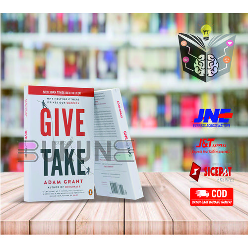 Jual Buku Give and Take: A Revolutionary Approach to Success (English ...