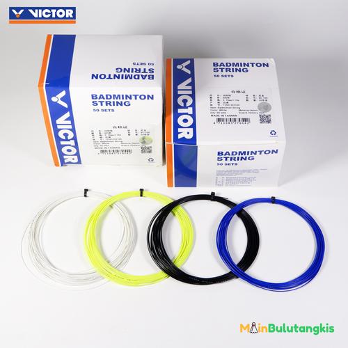 Jual Senar Raket Badminton / Senar Victor VS 100 Original - Putih ...