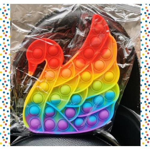 Jual pop it fidget toy popit pop bubble push Pesawat Batman Angsa ...