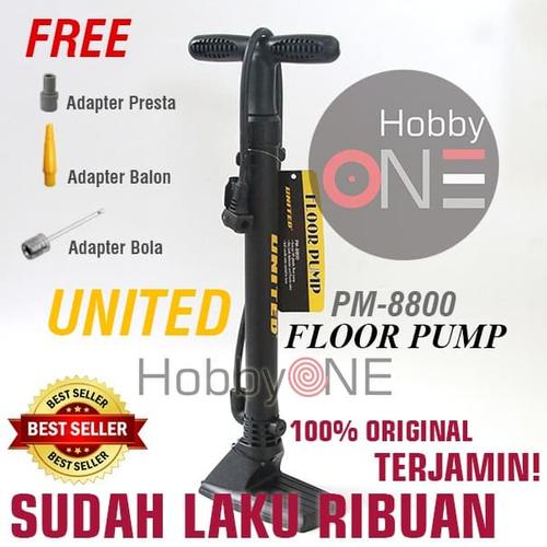 Jual Pompa UNITED PM-8800 Pompa Ban Pompa Sepeda Motor Pompa Bola Pompa ...