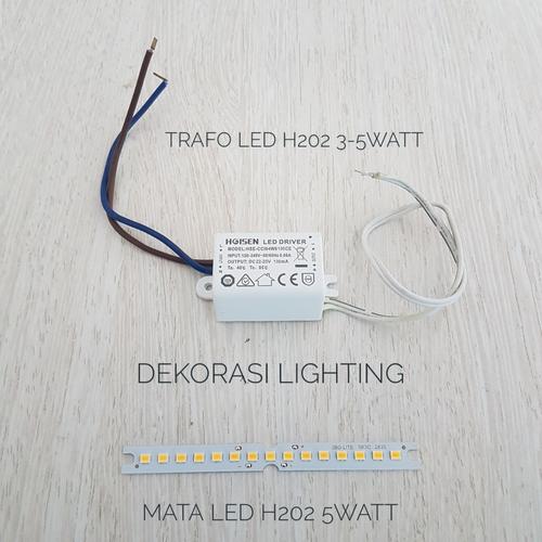 Jual mata led 3-5w dan trafo led 3-5w untuk lampu tangga led - trafo ...