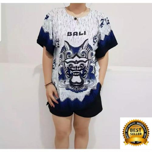 Jual BAJU BARONG BALI MOTIF SINGA/ baju barong bahan katun - Kuning, S ...