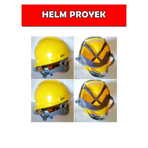 Jual Helm safety proyek murah / Safety helmet kuning - Putih - Kota ...