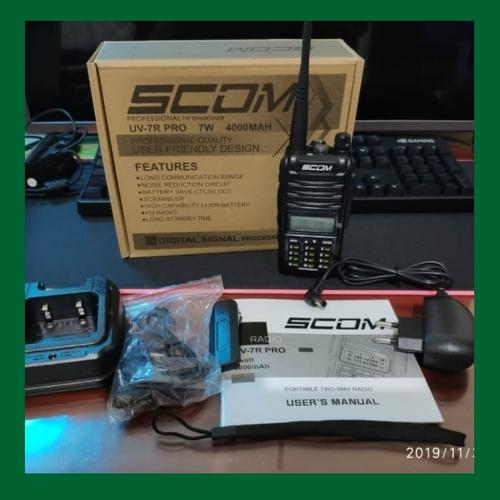 Jual Handy Talky HT SCOM UV7R PRO VHF-UHF Repeater Walkie Talkie - Jakarta Pusat - Dolphin TuTe ...