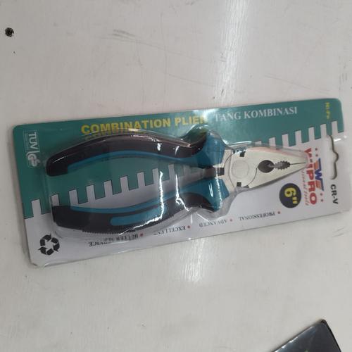 Jual Tang 6 inch / Tang kombinasi 6" Wipro / combination plier 6 ...