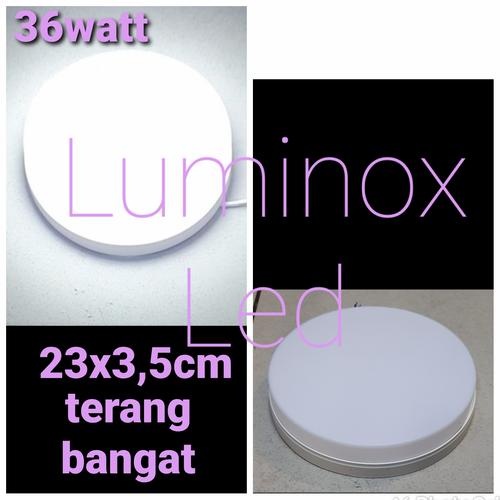 Jual lampu teras plafon bulat led 36w 36 watt baret ceiling 36watt ...