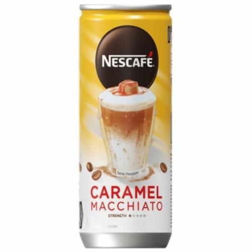 Jual Nescafe caramel macchiato machiato kaleng can dus karton kardus 24 ...