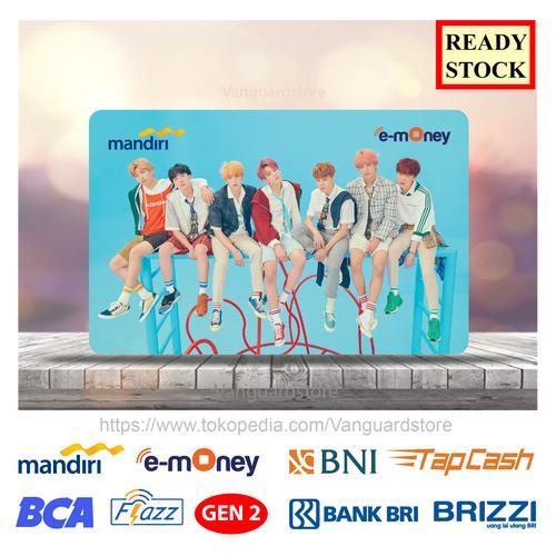 Jual KARTU EMONEY ETOLL BNI BRI BCA MANDIRI KPOP BTS Album Answer - 1 ...